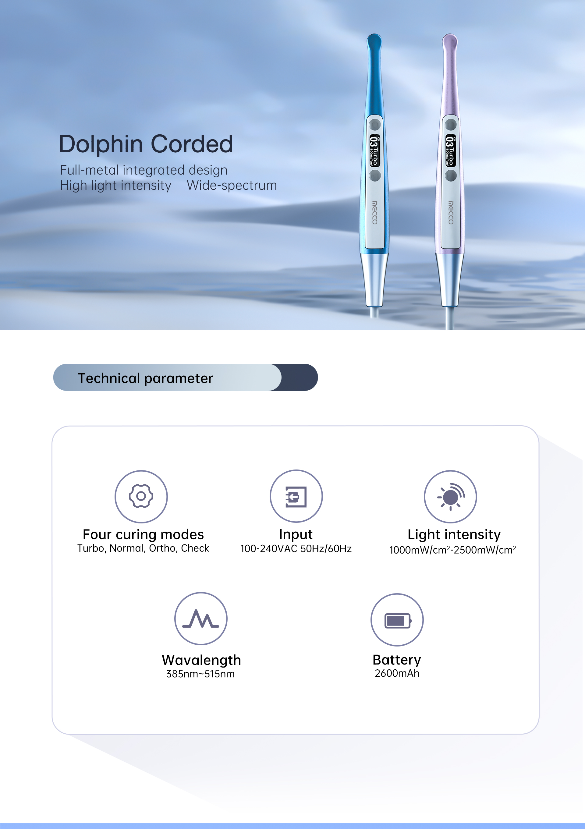 Dolphin Corded | Piezo Ultrasonic Dental Instruments Manufacturer ...